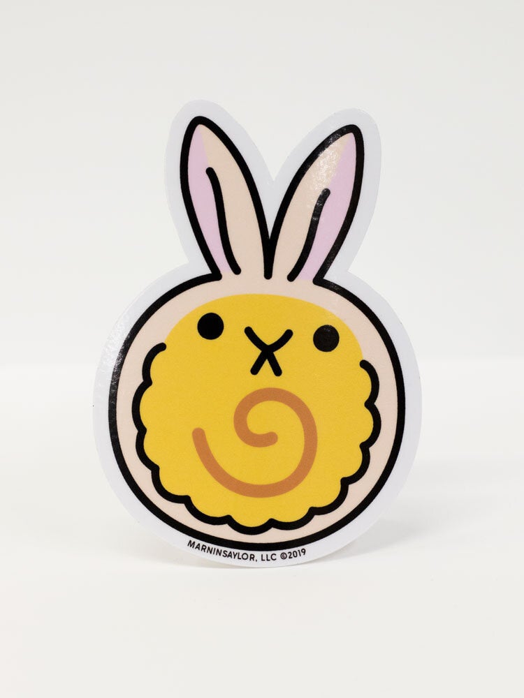 Cinnamon Bun Sticker | Delightful Pastry-Inspired Design | MarninSaylor ...
